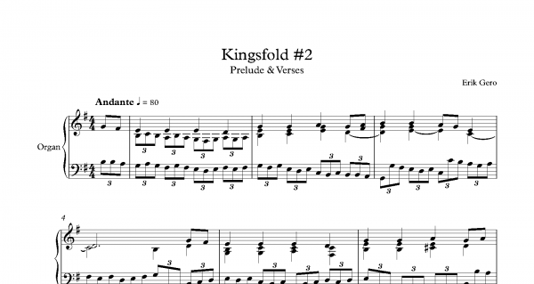 Kingsfold #2Prelude and Verses – Hymn Accessories